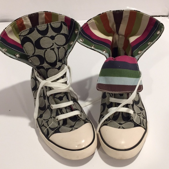 Coach | Shoes | Coach High Tops | Poshmark